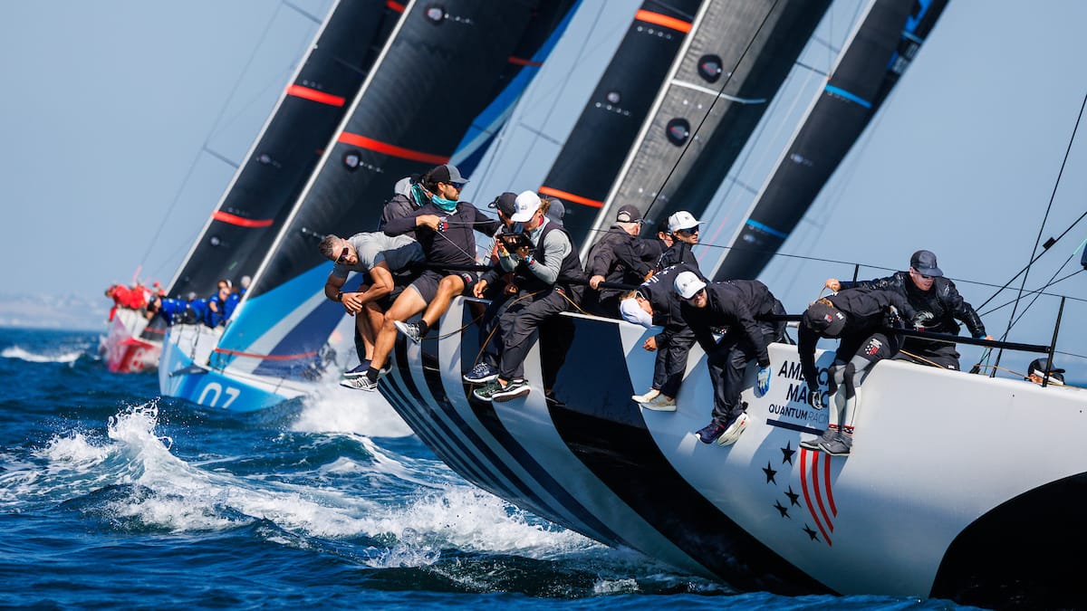 Terry Hutchinson debriefs Quantum Racing American Magic's TP52 World ...