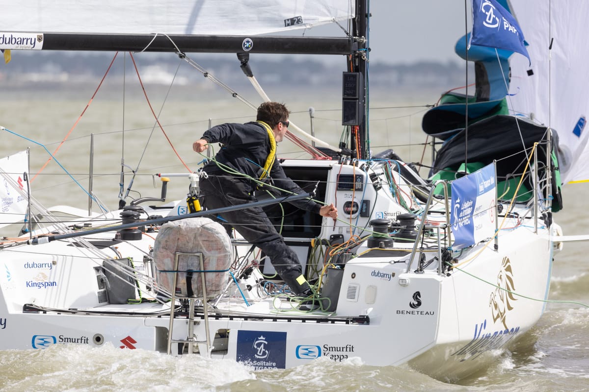 'All to do again' – Tom Dolan launches 2025 Solitaire du Figaro Defence