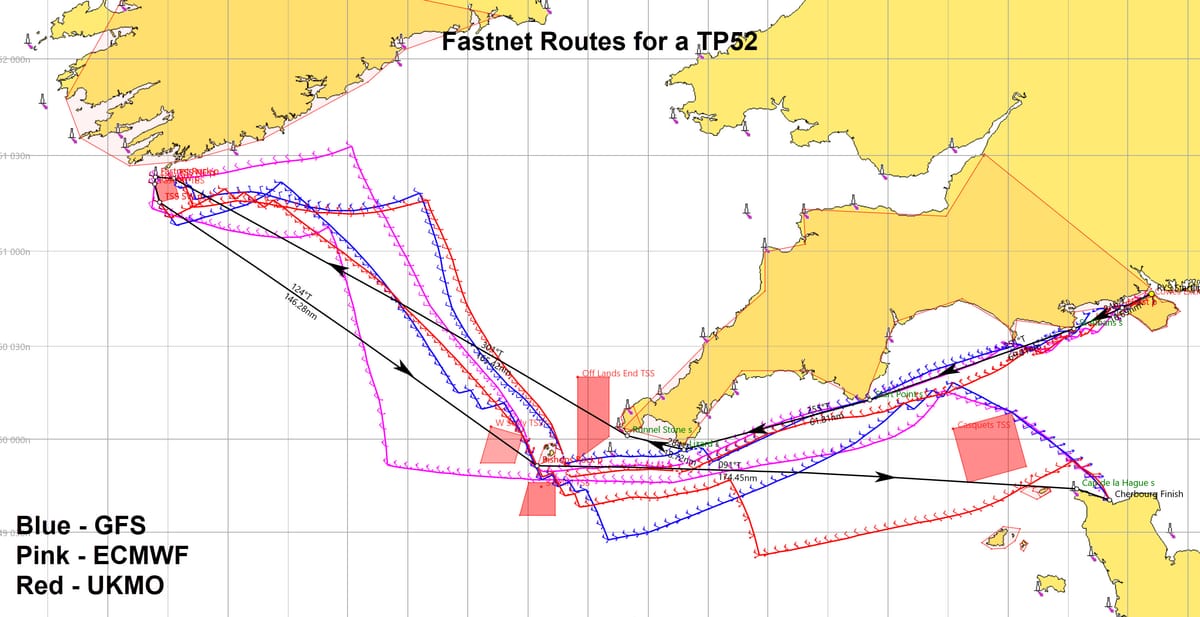 Simon Fisher’s 2025 Rolex Fastnet Race weather and routing outlook