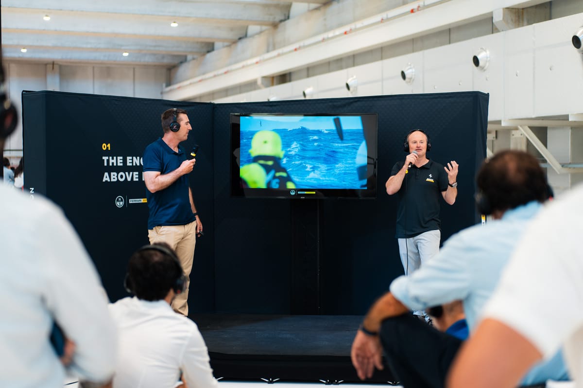 Glenn Ashby on the Ferrari Hypersail project